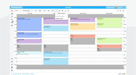 Multi-site Dental Software, Product Features | Dentally